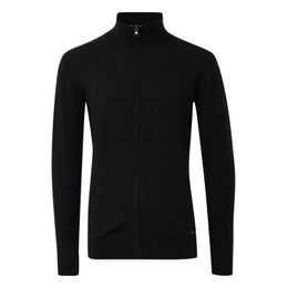 INDICODE Herren Strickjacke "Strickjacke IDBadi", schwarz, Gr. XXL, Obermaterial: 80% Baumwolle CO. 20% Polyamid PA., Strickjacken
