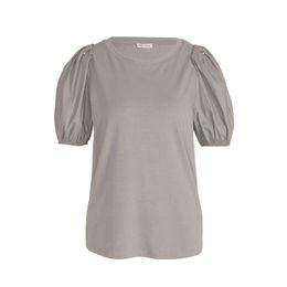 Alba Moda Damen Shirtbluse "Shirt Shirt", beige, Gr. 48, Obermaterial: 95% Baumwolle CO. 5% Elasthan EL., Blusen