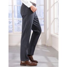 CLASSIC Herren Thermohose, grau, Gr. 54, unifarben, 85% Baumwolle, 14% Polyester, 1% Elasthan, Hosen