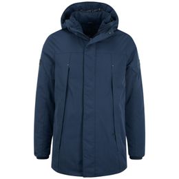 INDICODE Herren Langmantel "Parka IDRader", blau, Gr. XL, Obermaterial: 100% Polyester PES., Mäntel