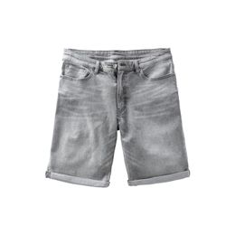 John Devin Herren Jeansshorts "5-Pocket Shorts", grau, Gr. 32, unifarben, Denim/Jeans, Obermaterial: 98% Baumwolle, 2% Elasthan, Jeans, aus