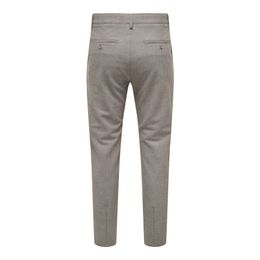 Only & Sons ONLY & SONS Herren Chinohose "ONSMARK SLIM BRUSHED PIQUE 0353 PANTS", gr&uuml;n, Gr. 28, unifarben, Web, Obermaterial: 64% Polyester, 33% Viskose, 3%