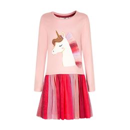 happy girls M&auml;dchen Sommerkleid "dress", rosa, Gr. 104, Stoff, 100% Baumwolle, Kleider