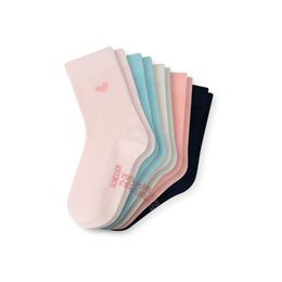 Schiesser Kinder Kurzsocken "Socken Legwear Kids 5er Pack", Gr. 23rosa, Obermaterial: 75% Baumwolle CO. 24% Polyamid PA. 1% Elasthan EL., Socken