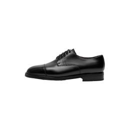 Henry Stevens Herren Schn&uuml;rschuh "Winston CD3", Gr. 40,5, schwarz, Boxcalf, Schuhe
