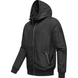 Ragwear Herren Outdoorjacke "Stewie II", schwarz, Gr. XL, Obermaterial: 100% Polyester; Futter: 100% Polyester, Jacken, stylische Herren