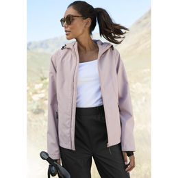 Damen Funktionsjacke, rosa, Gr. 42, VIVANCE ACTIVE BY LASCANA, unifarben, Obermaterial: 100% Polyester. Futter: 100% Polyester, Jacken, aus
