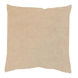 Dekokissen Home Wohnideen, B:50cm L:50cm, beige, Polyester, Dekokissen_Sitzkissen_Kissenh&uuml;llen, "ELMER"