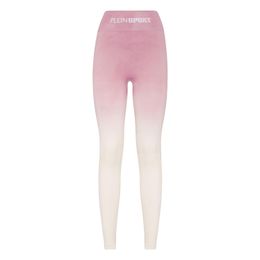 Plein Sport Damen Leggings "Degrade", rosa, Gr. XL, Obermaterial: 92% Polyamid, 8% Elasthan, Hosen