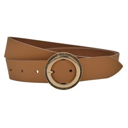 AnnaMatoni Damen Lederg&uuml;rtel "AnnaMatoni Lederg&uuml;rtel Glim Lederg&uuml;rtel Glim", beige, Gr. 100, 100% Leder, G&uuml;rtel