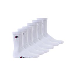 Champion Herren Kurzsocken "Socken 6er Pack", Gr. 43, wei&szlig;, Obermaterial: 71% Baumwolle CO. 27% Polyester PES. 2% Elasthan EL., Socken