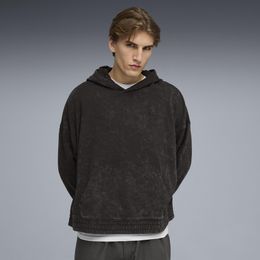 Puma Damen Kapuzenpullover "FUTURE.Puma.ARCHIVE Boxy Washed Hoodie Erwachsene", schwarz, Gr. XS, 100% Baumwolle, Pullover