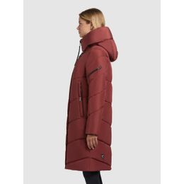 Khujo Damen Steppmantel "Jange-YM", rot, Gr. M, Obermaterial: 100% Polyester. Futter: 100% Nylon. Wattierung: 100% Polyester, M&auml;ntel, Warmer