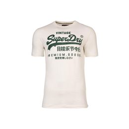 Superdry Herren T-Shirt "T-Shirt VI Classic Tee 1er Pack", weiß, Gr. M, Obermaterial: 100% Baumwolle CO., Shirts