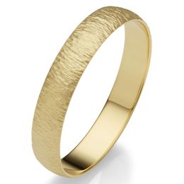 Firetti Damen Trauring "Schmuck Geschenk Gold 375 Hochzeit Ehering "LIEBE"", 57, ohne Brillant, Gelbgold 585, 5mm, gold, Gelbgold 585, Fingerringe,