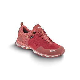 Meindl Damen Outdoorschuh "Meindl Ontario Lady GORE-TEX", Gr. 39, rot, Mesh, Veloursleder, unifarben, Basic, Schuhe, GORE-TEX – Winddicht,