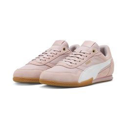 Puma Damen Sneaker "Bella Donna Sneakers Damen", Gr. 35,5, wei&szlig;, Obermaterial: Kuhleder, Textil, Synthetik, Leder. Futter: Textil. Innensohle: