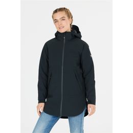 WEATHER REPORT Damen Outdoorjacke "Britta", schwarz, Gr. 46, unifarben, 90% Polyester, 10% Elasthan, Jacken, mit wind- und wasserdichter Eigenschaft