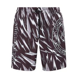 Plein Sport Herren Badeshorts "Tiger", gr&uuml;n, Gr. XL, Obermaterial: 100% Polyester, Badehosen