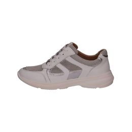 Caprice Damen Sneaker "Caprice Sneaker Leder/Textil", Gr. 38, wei&szlig;, Leder, Textil, Schuhe