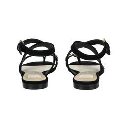 Dolce Vita Damen Zehentrenner "Dolce Vita Sandalen Veloursleder", Gr. 38, schwarz, Veloursleder, Schuhe