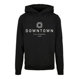 F4NT4STIC Herren Kapuzenpullover "Downtown LA HOODIE", schwarz, Gr. XXL, Obermaterial: 50% Baumwolle, 50% Polyester, Pullover, Print