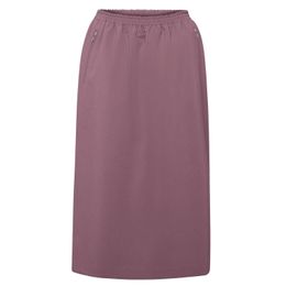 GOLDNER Damen Midirock "Knitterfreier Reiseschlupfrock", rosa, Gr. 40, Obermaterial: 100% Polyester PES., Röcke