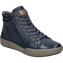 Josef Seibel Damen Sneaker "Claire 11, ocean", Gr. 36ocean, Obermaterial: 100% Rindsleder Leather cow., Schuhe