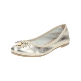 Scapa Damen Ballerina "Scapa Ballerinas Leder", Gr. 40, silber, Leder, Schuhe