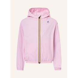 Arbeitsjacke K-way "K-way Funktionsjacke P. LE VRAI 4.0 CLAUDE", Kinder, Gr. 116, pink lavender, Obermaterial: 100% Nylon, Jacken