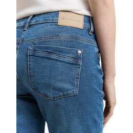 Tom Tailor Damen Straight-Jeans "LIVA", blau, Gr. 26, unifarben, Denim/Jeans, Obermaterial: 99% Baumwolle, 1% Elasthan. Futter: 100% Baumwolle,