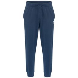 Lotto Herren Sweathose, blau, Gr. XL, unifarben, 80% Baumwolle, 20% Polyester, Hosen, - innen weich angraut