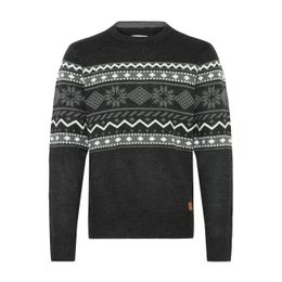 Blend Herren Strickfleece-Pullover "Strickpullover BHNohr", schwarz, Gr. L, Obermaterial: 100% Polyacryl PAN., Pullover