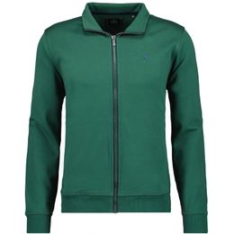 Ragman Herren Sweatjacke, gr&uuml;n, Gr. L, 80% Baumwolle 20% Nylon, Sweatjacken