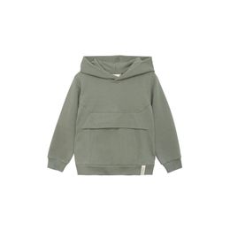 EN FANT Jungen Kapuzenpullover "Kapuzenpullover ENSweatshirt", blau, Gr. 128, Obermaterial: 95% Baumwolle CO. 5% Elasthan EL., Pullover