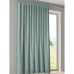 Gardine HEINE HOME, B:140cm H:225cm, gr&uuml;n, Polyester, Gardinen