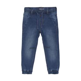 Minymo Jungen 5-Pocket-Jeans "5-Pocket-Jeans MIJeans", blau, Gr. 98, Obermaterial: 80% Baumwolle CO. 19% Polyester PES. 1% Elasthan EL., Jeans