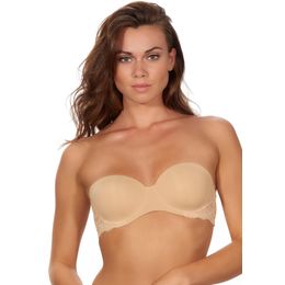 After Eden Damen Multiway-BH "EVY", Gr. 75, rosa, Spitze, Obermaterial: 85% Nylon, 15% Elasthan, unifarben, BHs, abnehmbare Tr&auml;ger, mit Schale, mit