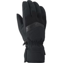 Ziener Herren Skihandschuhe "GABINO-Z", schwarz, Gr. 8,5, Polyester, Handschuhe, wasserabweisend, windabweisend, atmungsaktiv