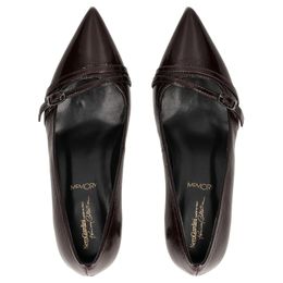 Nero Giardini Damen Pumps "Nero Giardini Pumps Leder", Gr. 35, rot, Leder, Schuhe