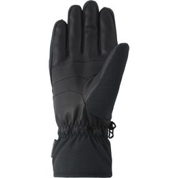 Ziener Herren Skihandschuhe "GABINO-Z", schwarz, Gr. 11, Polyester, Handschuhe, wasserabweisend, windabweisend, atmungsaktiv