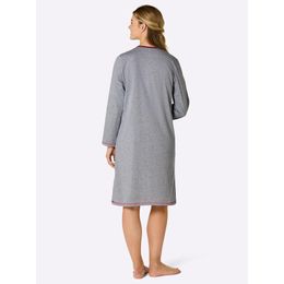 Comtessa Damen Sleepshirt "Sleepshirt", Gr. 36, bunt, 100% Baumwolle, 93% Baumwolle, 7% Polyester, bedruckt, gemustert, Kleider