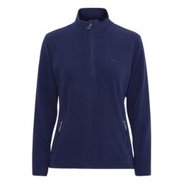 North Bend Damen Troyer "Troyer NBConni", blau, Gr. 36, Obermaterial: 100% Polyester PES., Pullover