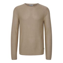 !Solid SOLID Herren Strickfleece-Pullover "Strickpullover SDJarah", beige, Gr. S, Obermaterial: 50% Baumwolle CO. 50% Polyacryl PAN., Pullover