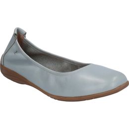 Josef Seibel Damen Ballerina "Fenja 01, skyblue", Gr. 37skyblau, Obermaterial: 100% Rindsleder Leather cow., Schuhe