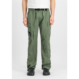 Herren Cargohose "Nylon Cargo Pants", gr&uuml;n, Gr. 32, Alpha Industries, Obermaterial: 100% Nylon, Hosen