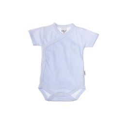 Liliput Jungen Body, Gr. 62, wei&szlig;, 100% Baumwolle, gestreift, mehrfarbig, unifarben, Bodys, im praktischen 2er-Pack