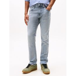 Tommy Jeans Herren Gerade Jeans "Scanton Slim", grau, Gr. 33, Denim/Jeans, Obermaterial: 92% Baumwolle, 6% Polyester, 2% Elasthan, Jeans, Mit