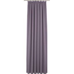 Vorhang Adam, B:145cm H:225cm, lila, Baumwolle (Bio-Baumwolle), Wohnzimmer, Gardinen, "Uni Collection light", aus 100% Bio-Baumwolle