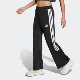 M&auml;dchen Sporthose "JG HOT HW PT", schwarz-wei&szlig;, Gr. 170, adidas Sportswear, Obermaterial: 70% Polyester, 30% Baumwolle, Hosen